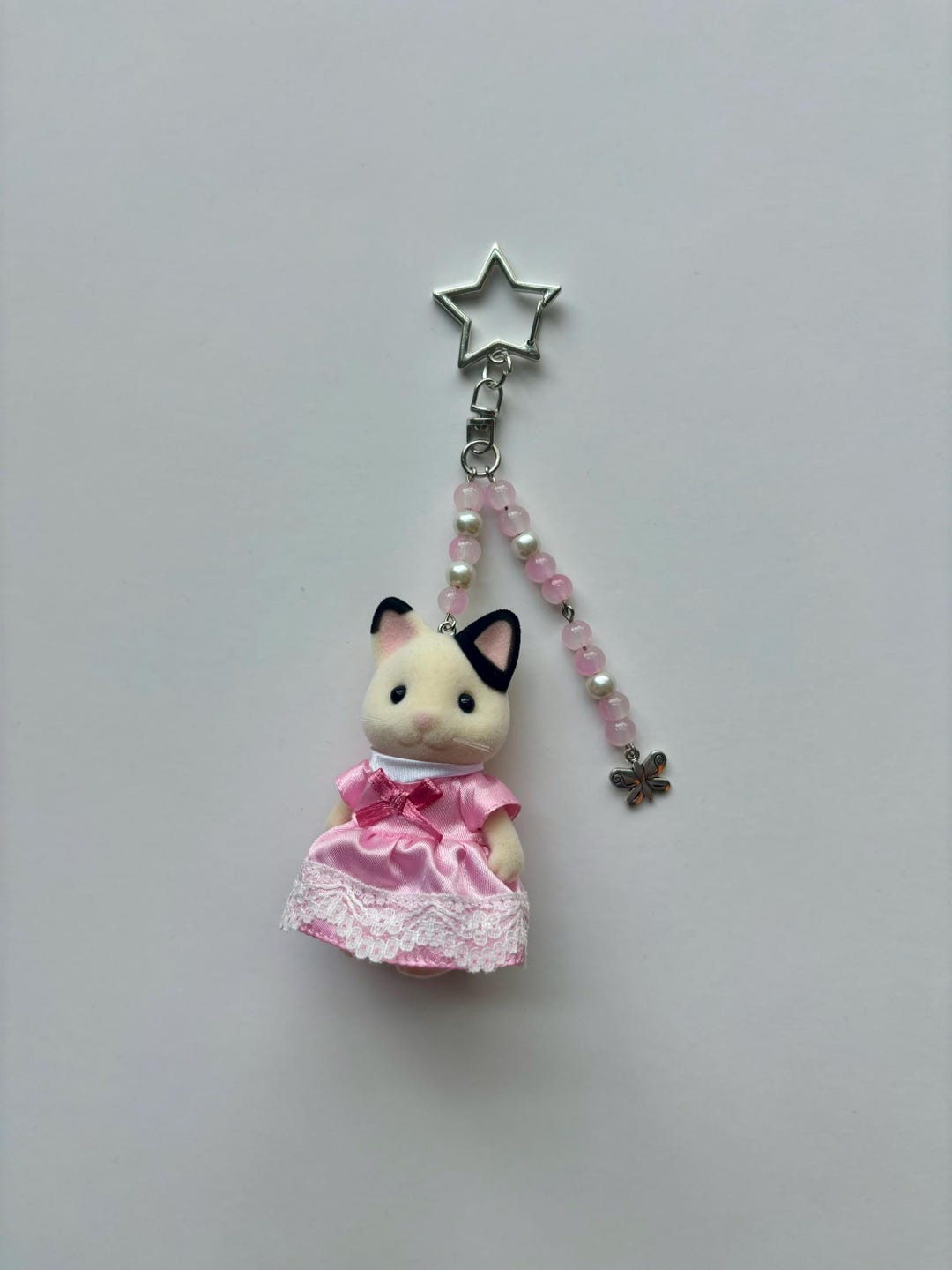 Calico Critters Cat Keychain - Etsy