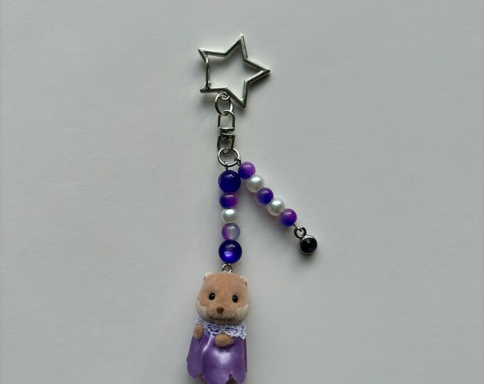 Calico Critters Baby Gopher Keychain - Etsy