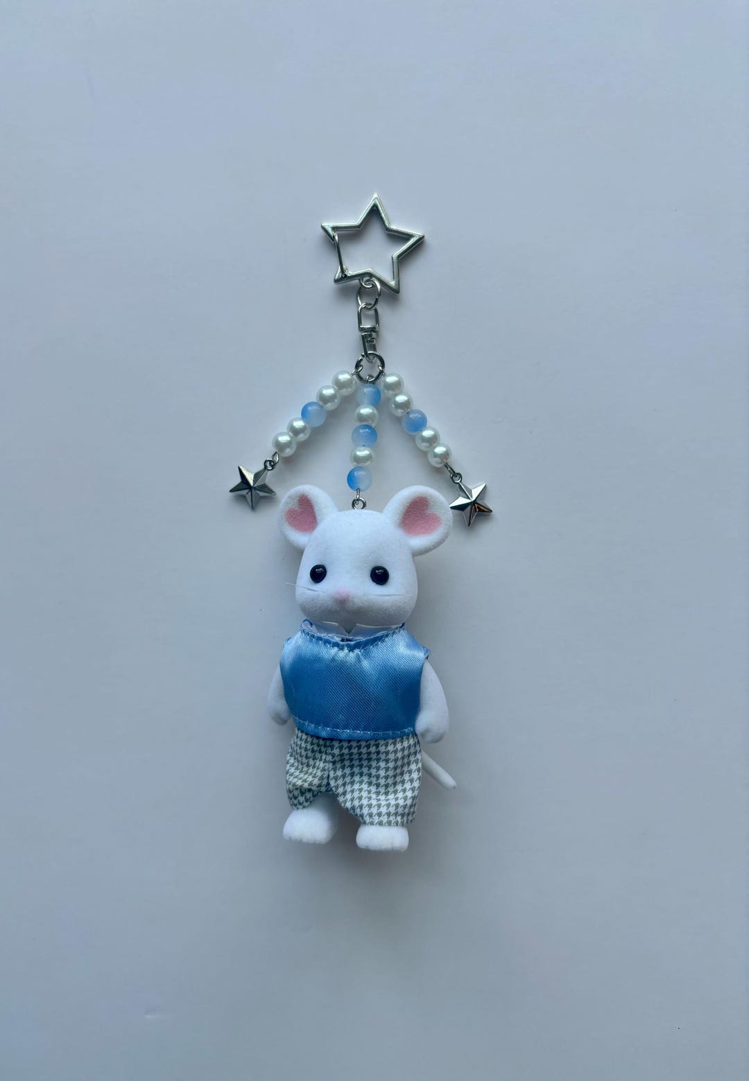 Calico Critters Mouse Keychain - Etsy
