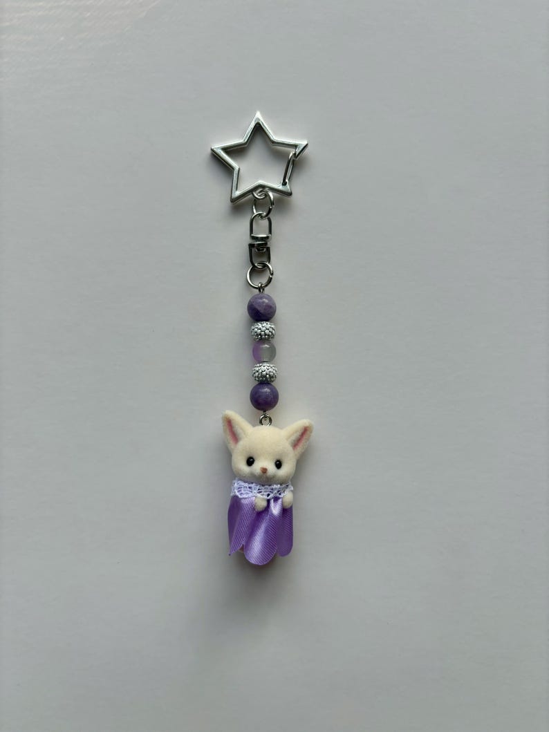 Calico Critters Baby Fox Keychain - Etsy