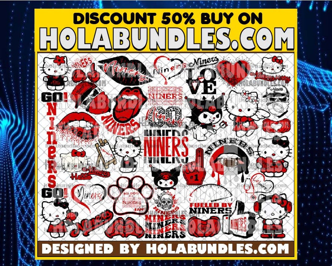 Niners SVG Bundle Niners PNG Bundle Niners Mascot Digital - Etsy