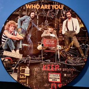 The Who, Vinyl Record Album, Picture Disc, RARE 1978 Picture Disc the ...