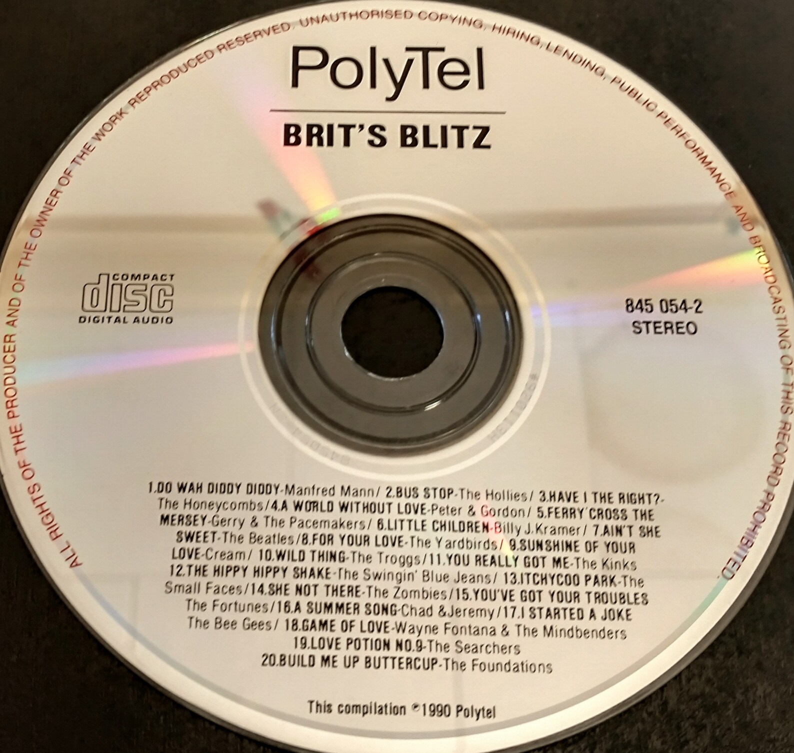 British Invasion CD Canadian Import Authentic Vintage | Etsy