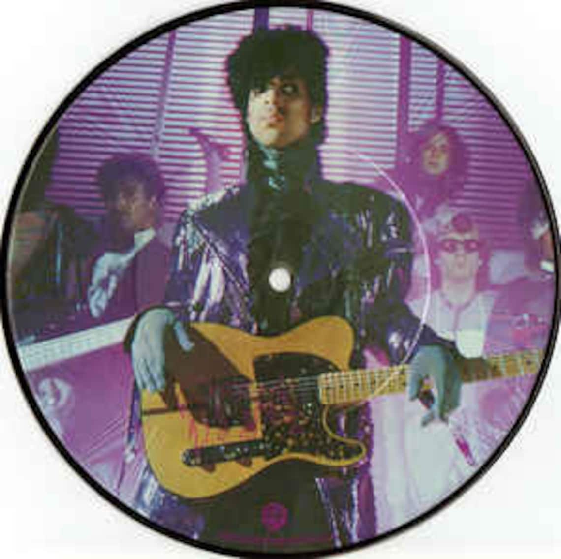 Prince Vinyl 7 Record Picture Disc Authentic Vintage - Etsy