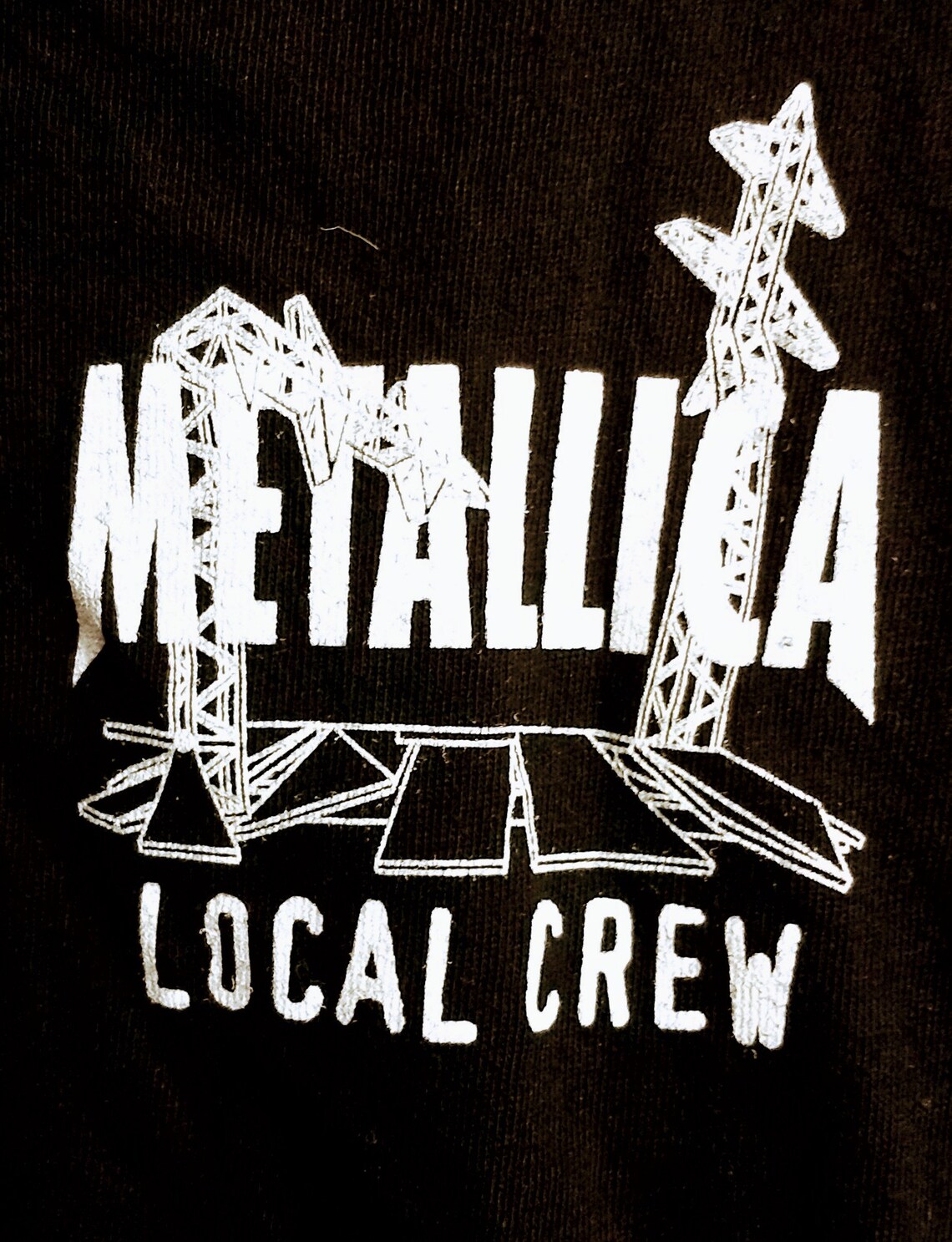 Metallica Concert T Shirt Tech Crew Shirt RARE SALE - Etsy