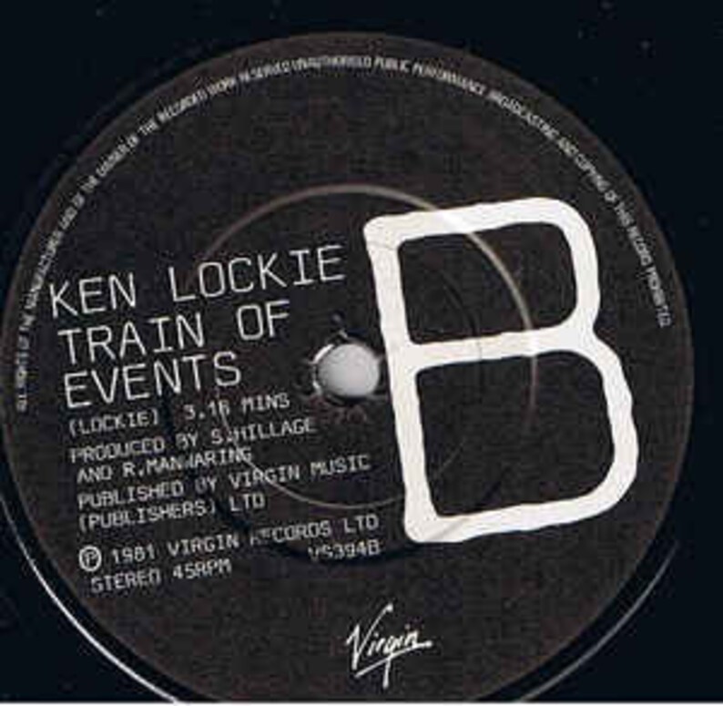 Ken Lockie 7 Vinyl Record UK Import Authentic Vintage - Etsy