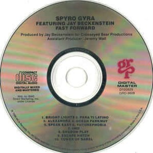 Spyro Gyra CD Jay Beckenstein Authentic Vintage 1990 Spyro Gyra ...