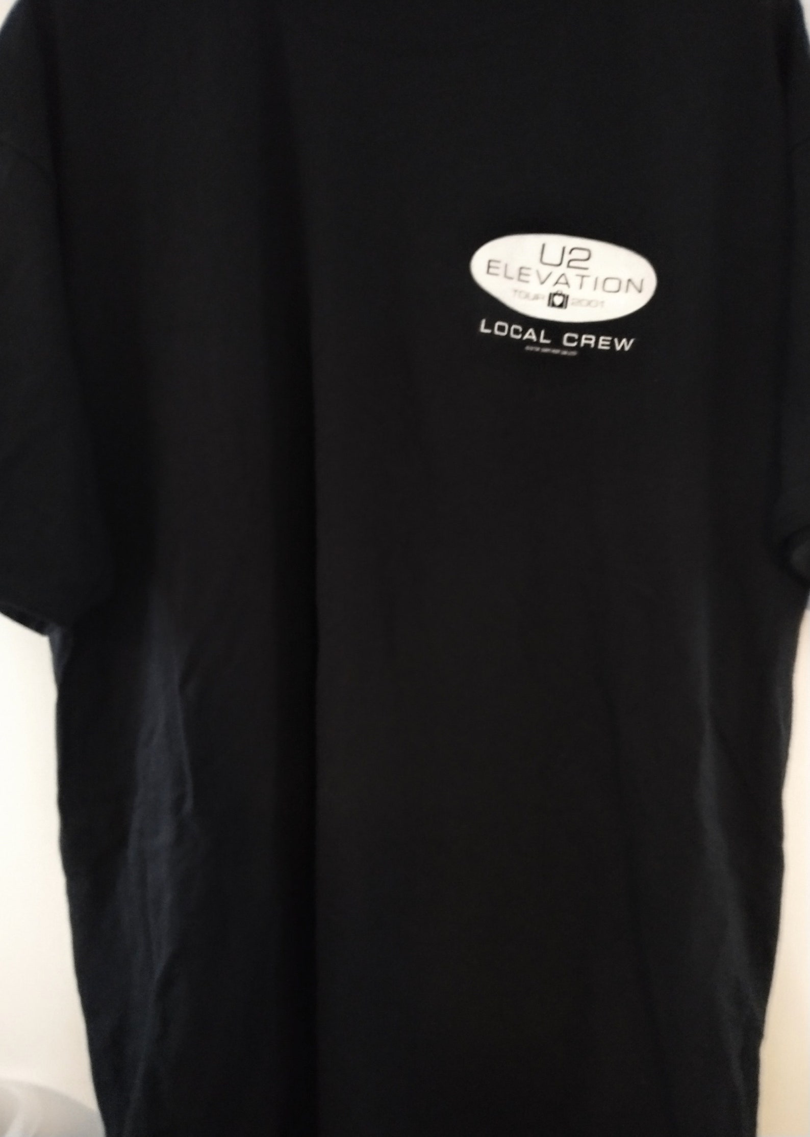 U2 Band T Shirt Tech Crew Shirt Rare Authentic Vintage | Etsy