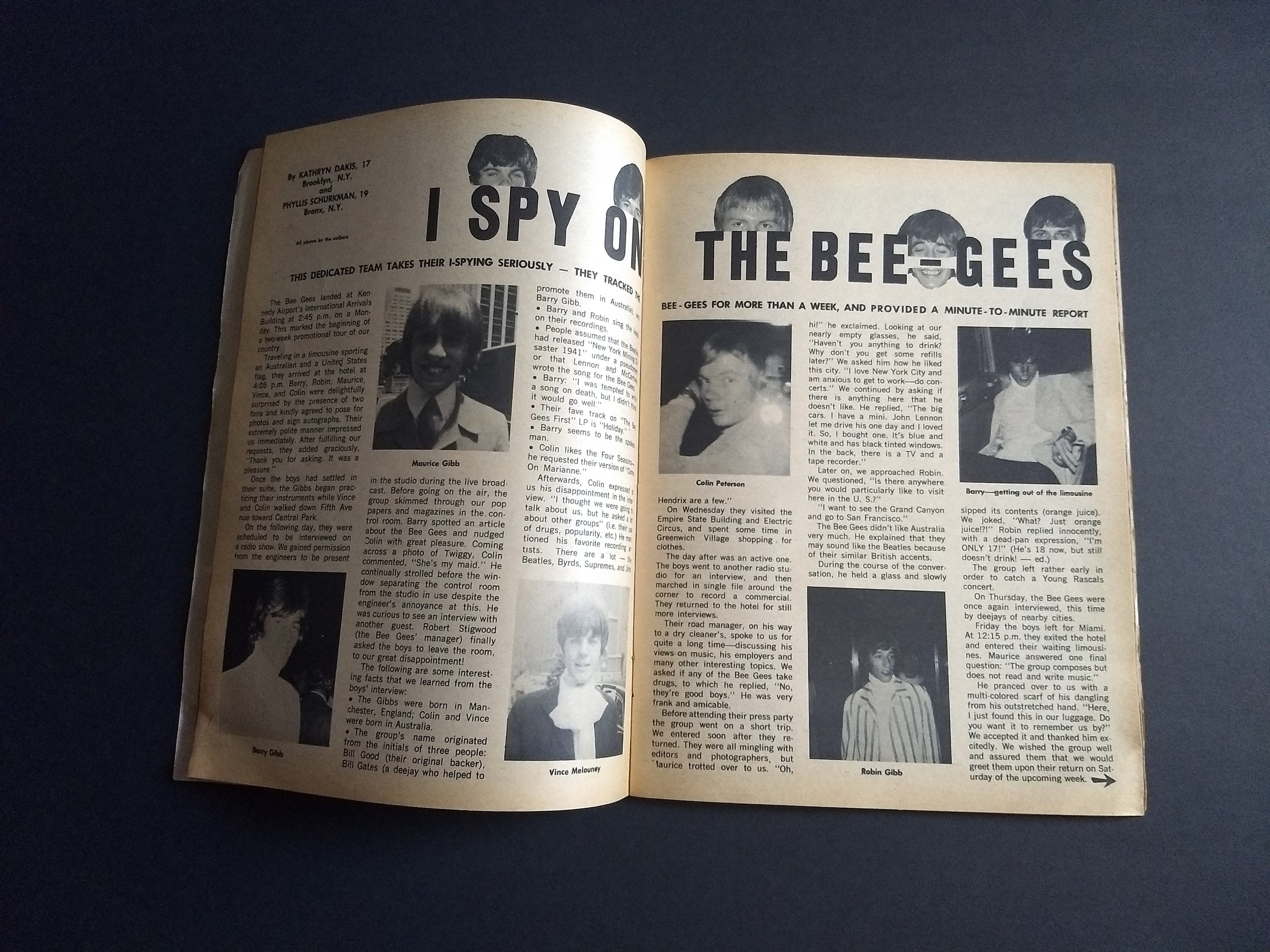 Outasite Magazine Monkees Cover 1st Edition! Authentic Vintage 1968! Go ...