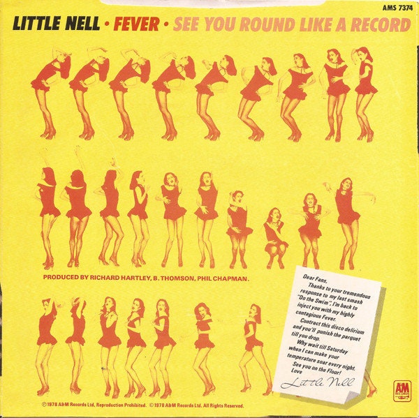 Little Nell, 7 Record, Yellow Vinyl, UK Import! Authentic Vintage 78 ...
