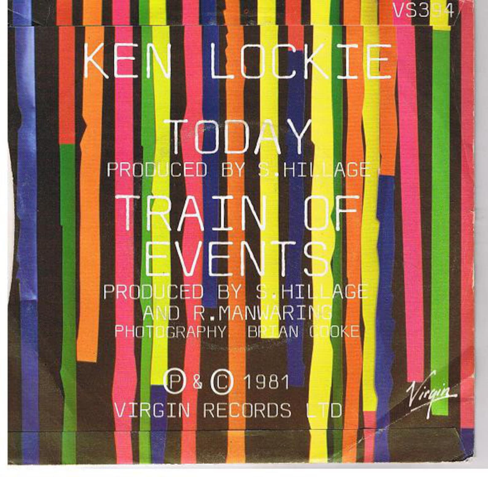 Ken Lockie 7 Vinyl Record UK Import Authentic Vintage | Etsy