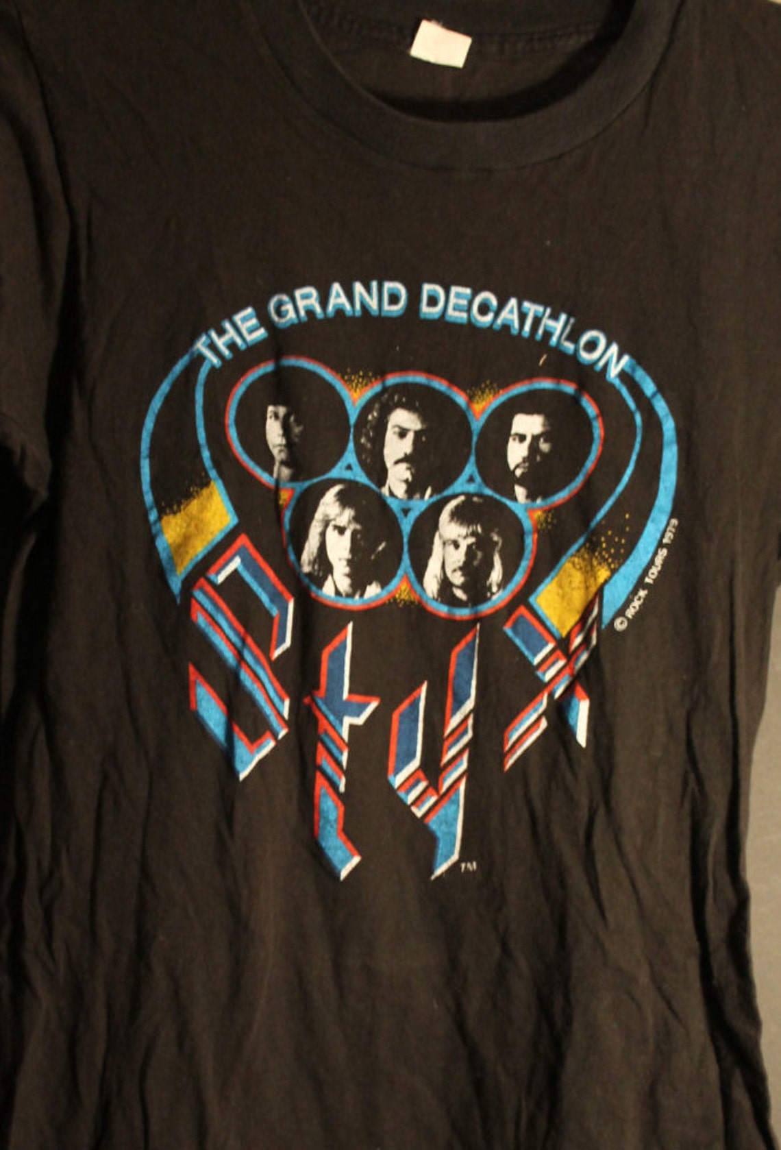 STYX Vintage Band T Shirt Authentic Vintage Concert T Shirt - Etsy