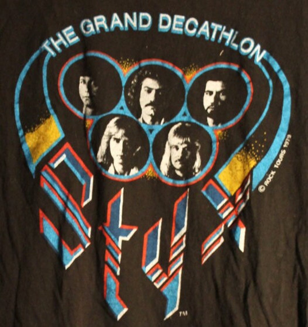 STYX Vintage Band T Shirt Authentic Vintage Concert T Shirt - Etsy