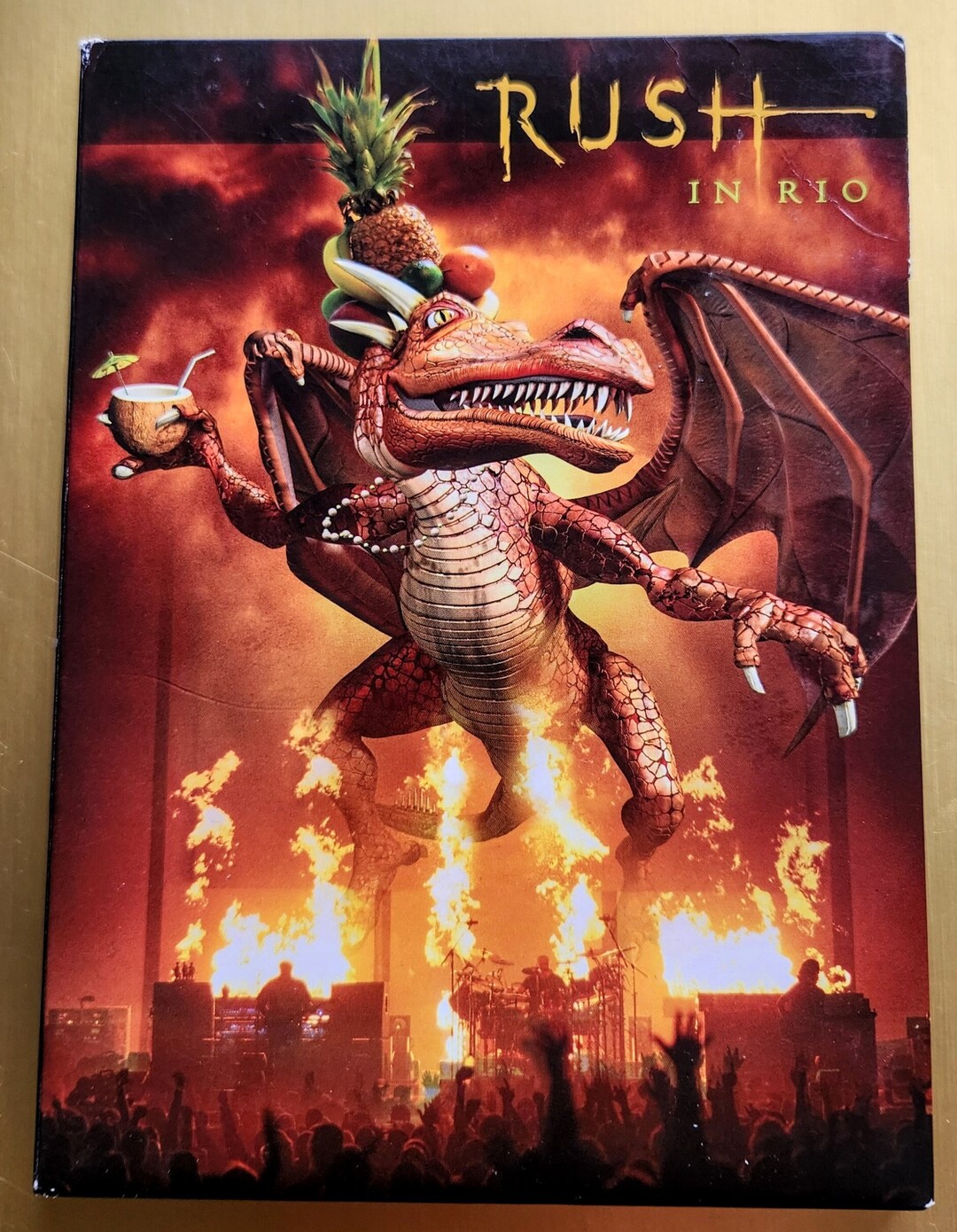 Rush, DVD , Canadian Release, Live, RARE Authentic Vintage 2004 live in ...