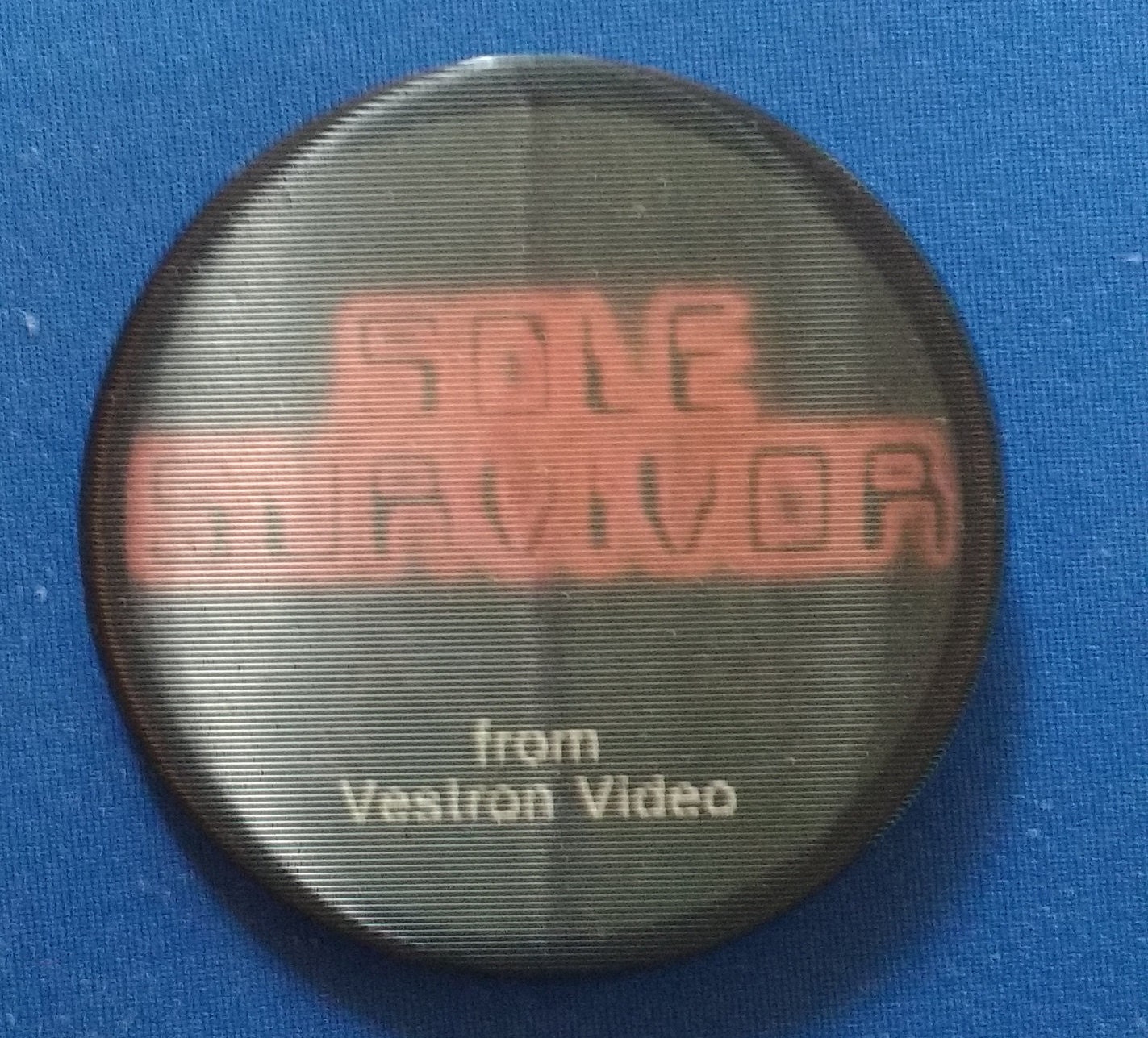 Sole Survivor Pinback Flicker Vestron Video! Athentic Vintage 1983 ...