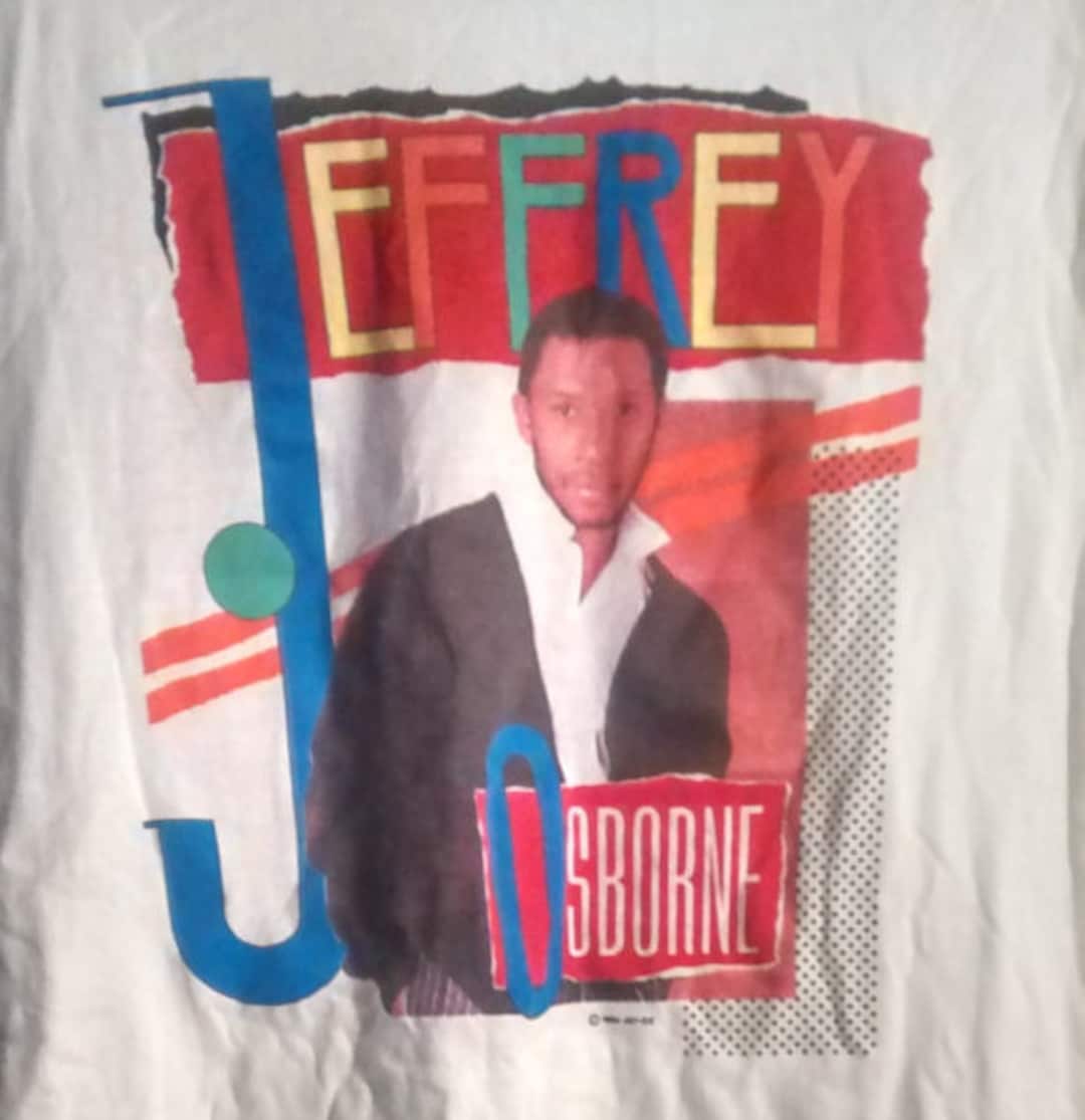 Vintage Jeffrey Osborne '84 Tour Sleeveless T-shirt - Size Small - Etsy