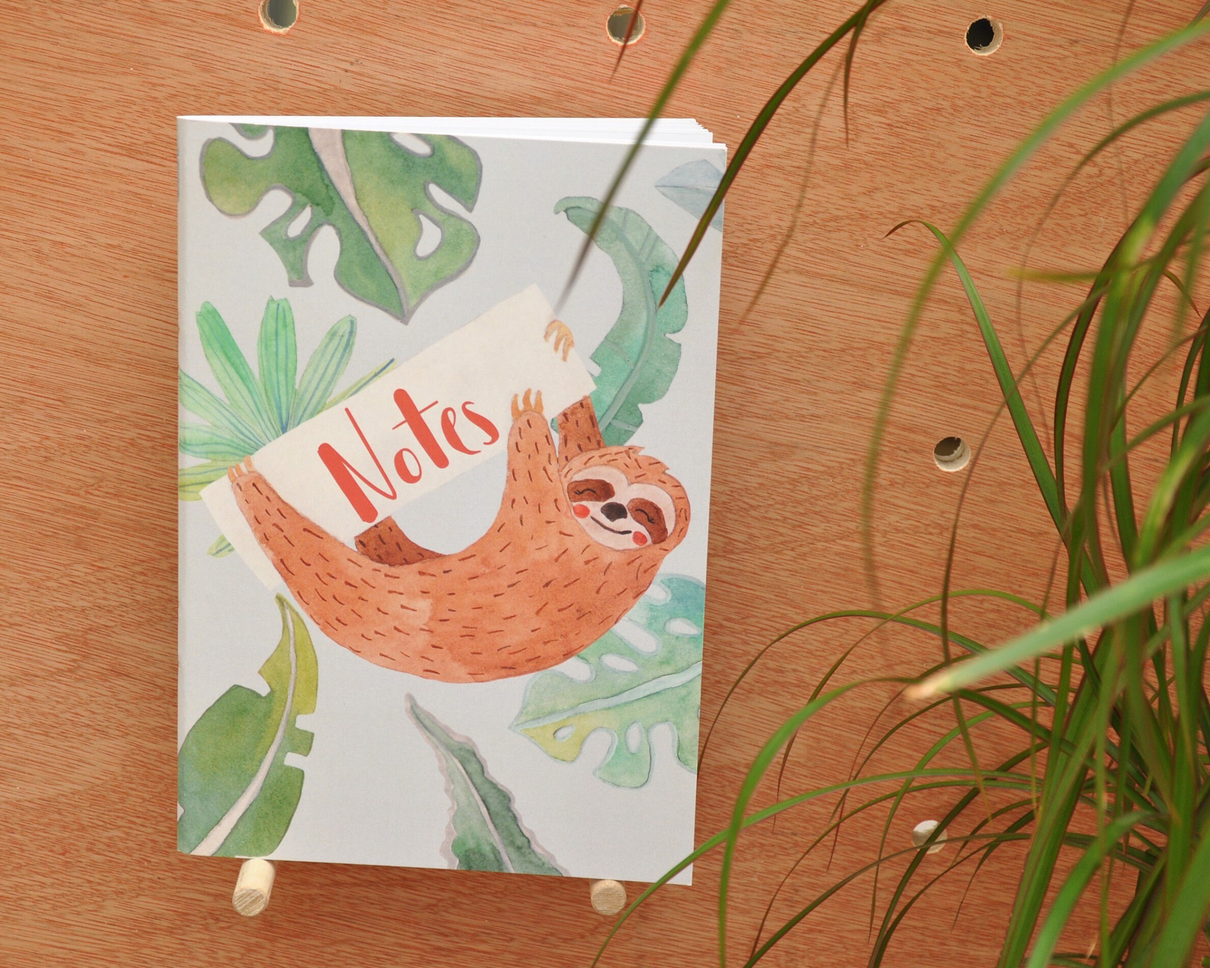 Sloth Notebook A5 Notebook Blank Notebook Animal Notebook | Etsy UK