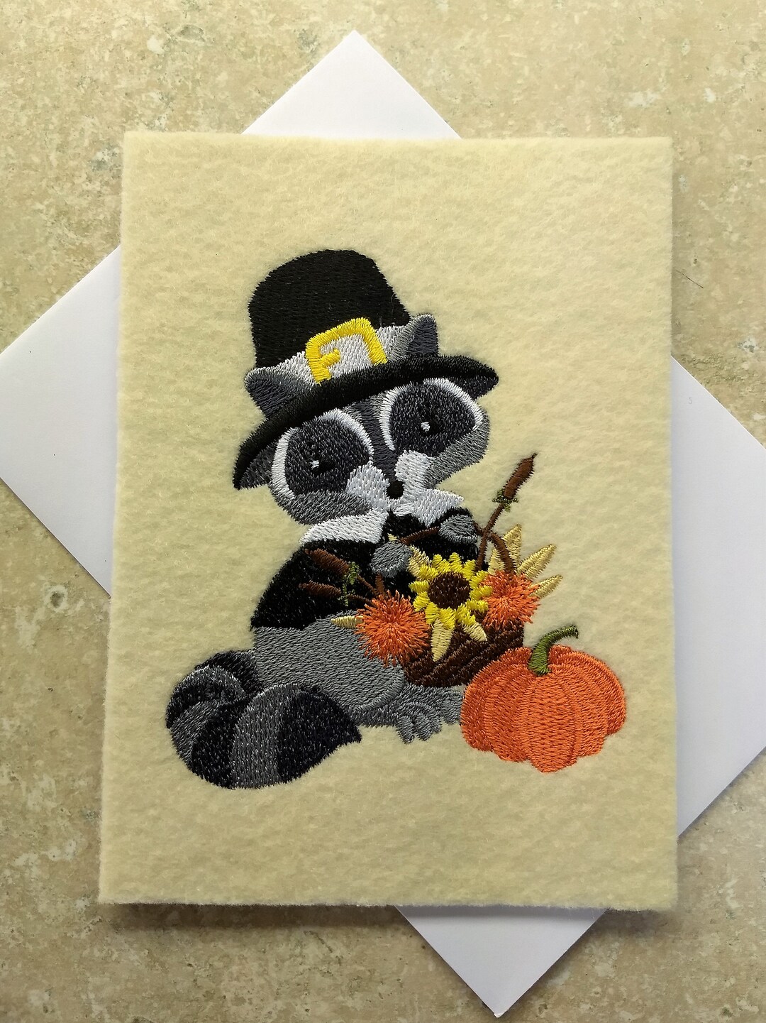 Thanksgiving Cards Thankful Raccoon - Etsy Singapore