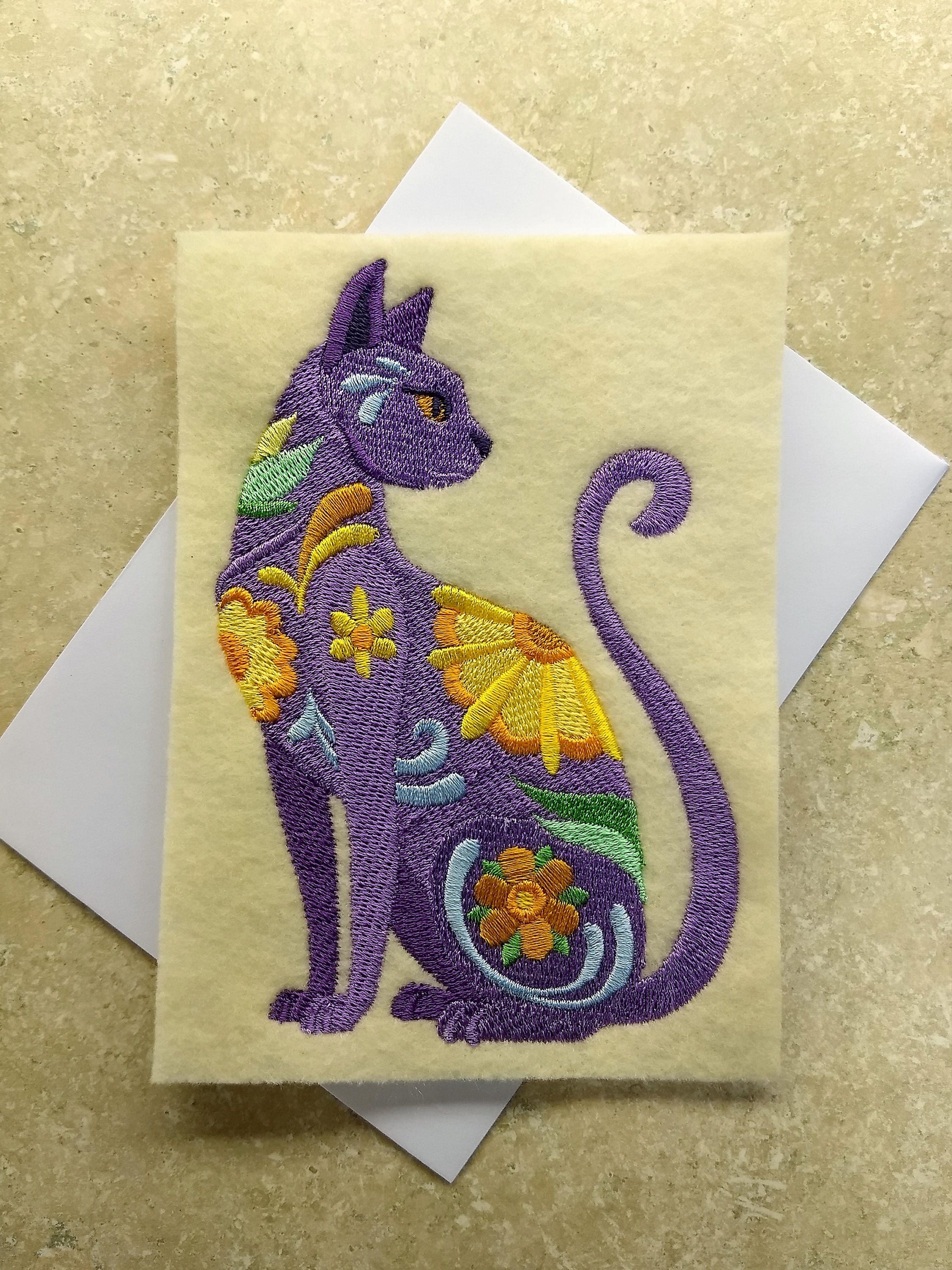 Any Occasion Cards Flower Power Cat - Etsy.de