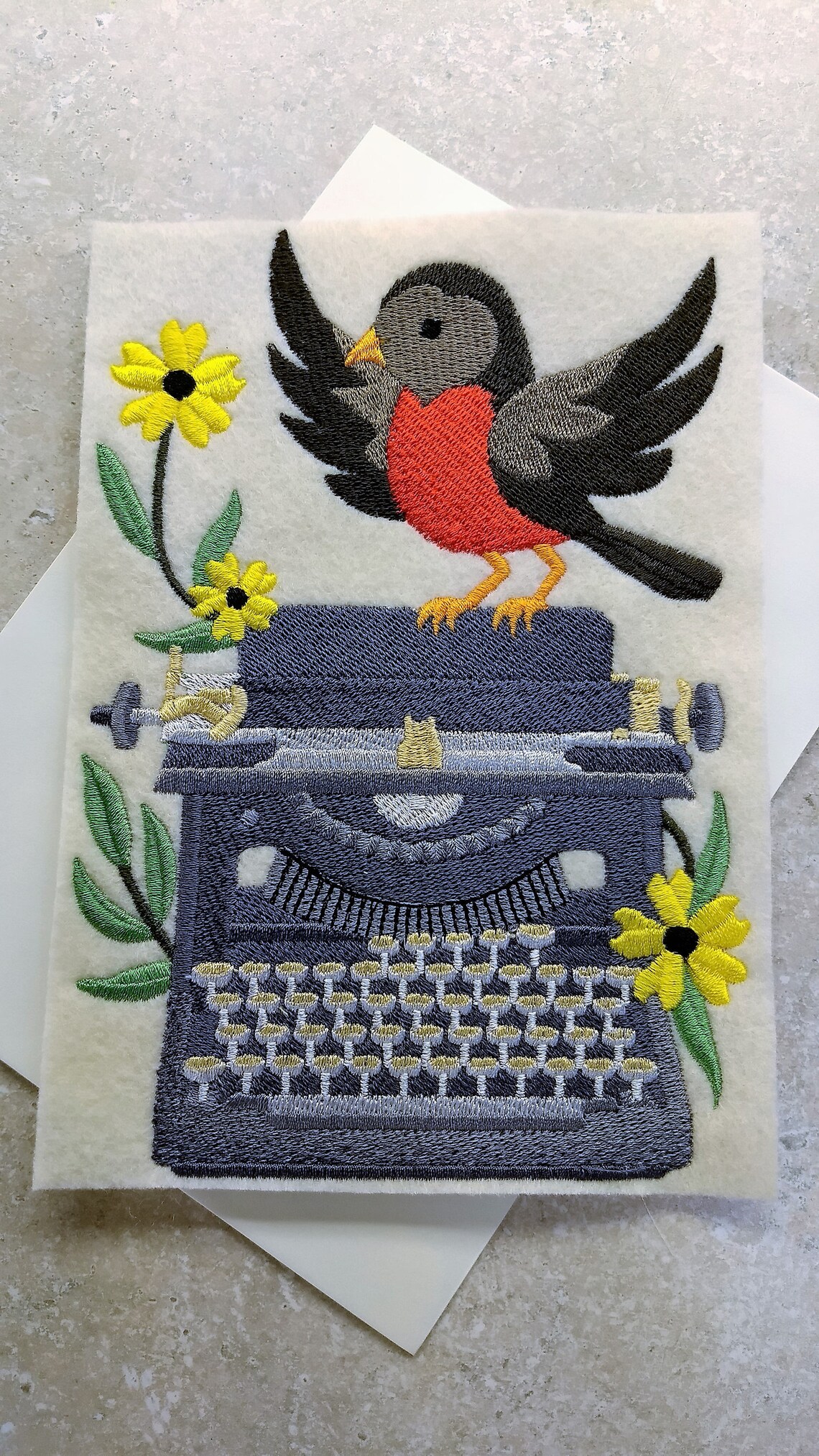 Any Occasion Typewriter With Bird - Etsy