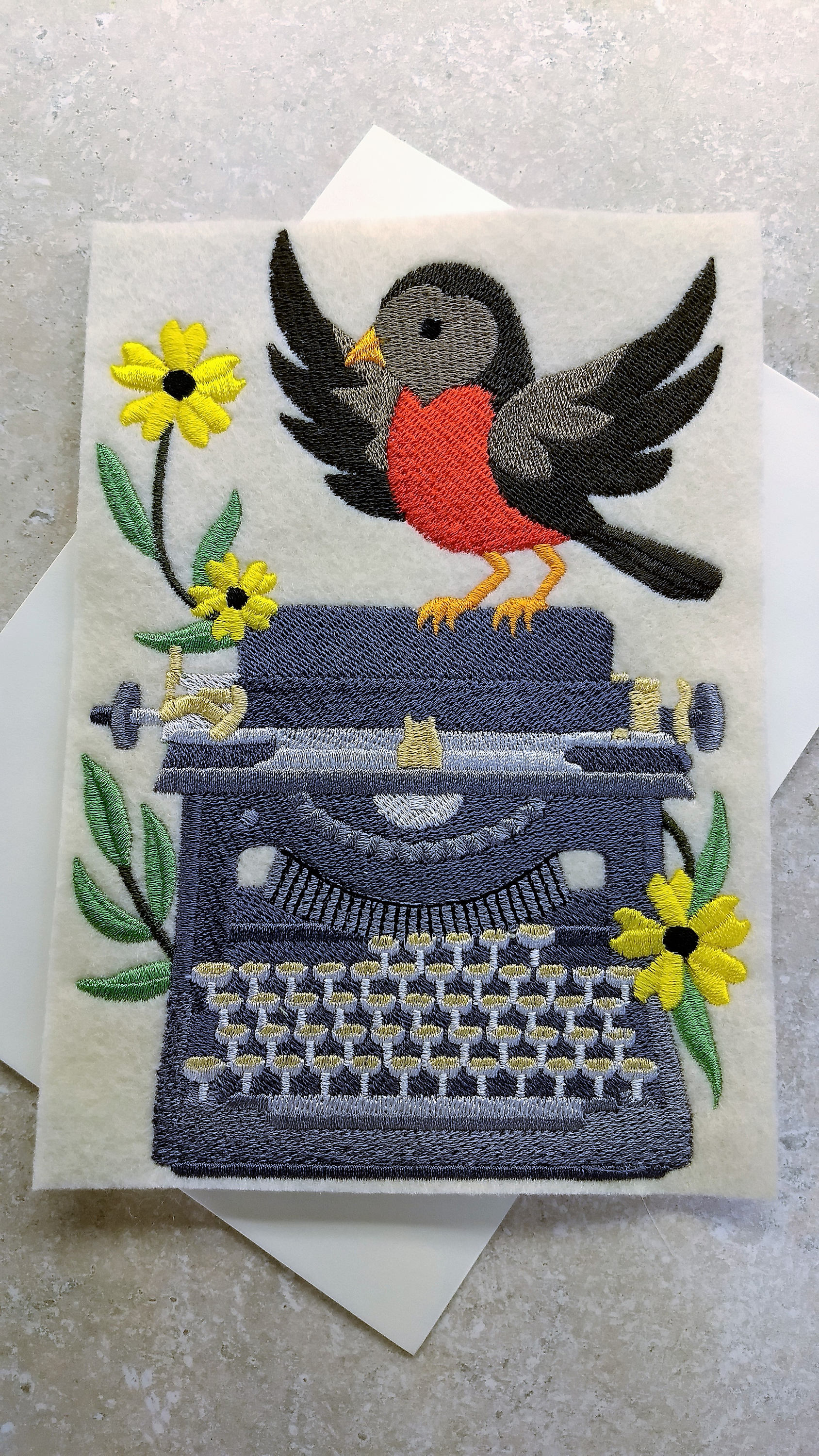 Any Occasion Typewriter With Bird - Etsy