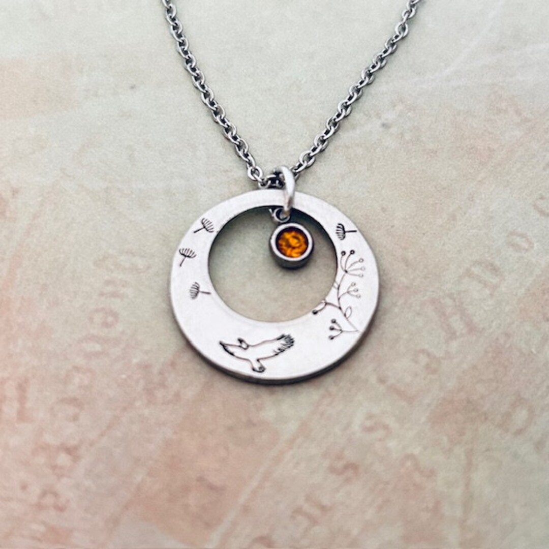 Hawk Jewelry, Pewter Necklace, Bird of Prey, Solitude Gift, Flying Bird ...