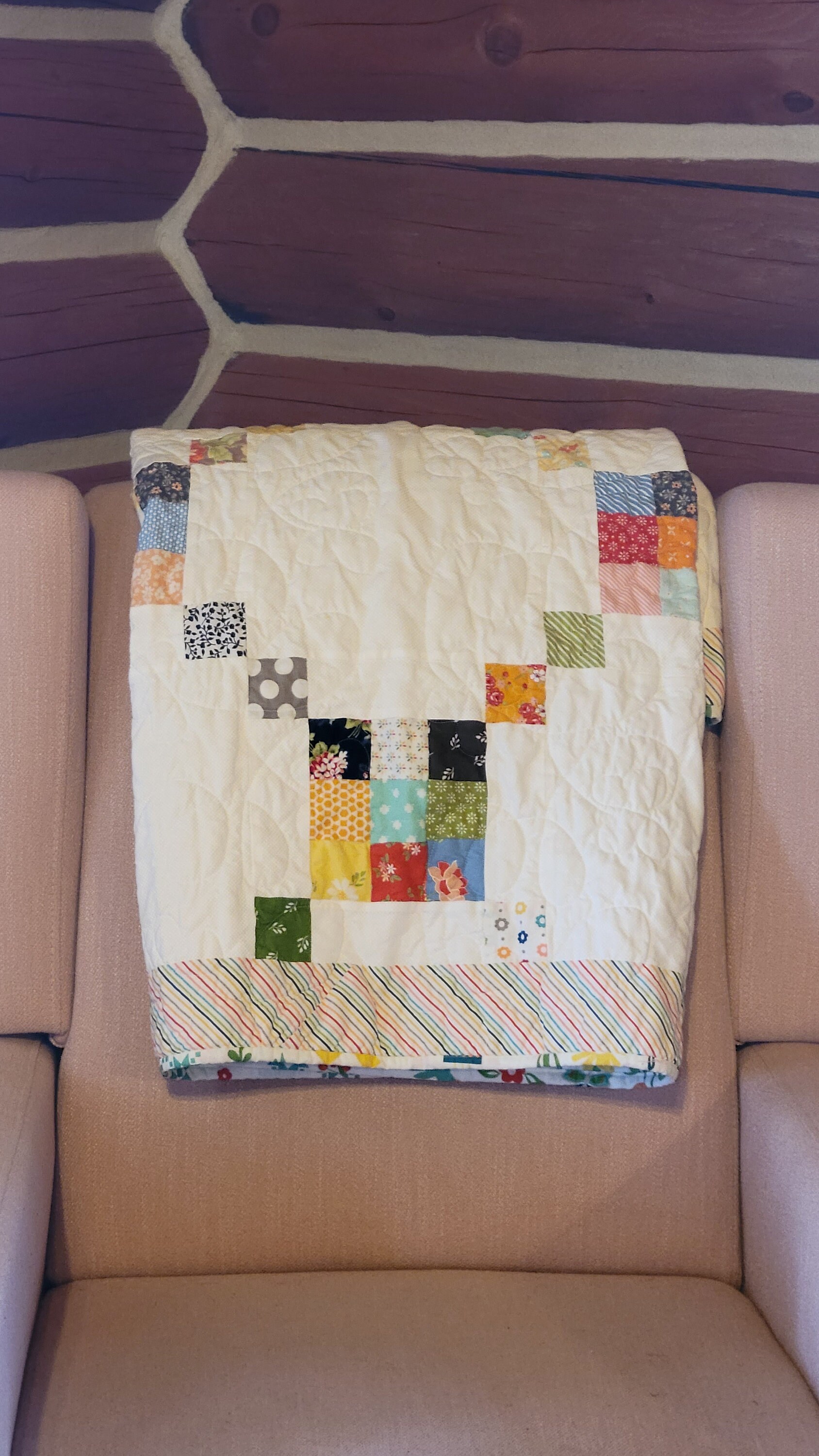 Irish Chain Quilt Pattern, Flower Path Design, Beginner Friendly, PDF ...