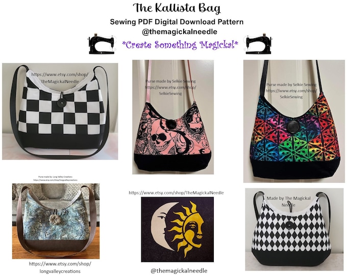 Small Cross Body Bag Sewing Pattern | Sling Shoulder Bag | Pattern ...