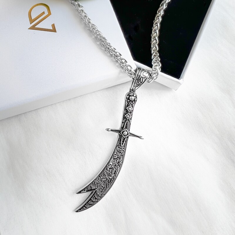 Mens Sword Necklace - Etsy