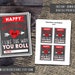 VALENTINE'S CARD I Like the Way You Roll - Etsy