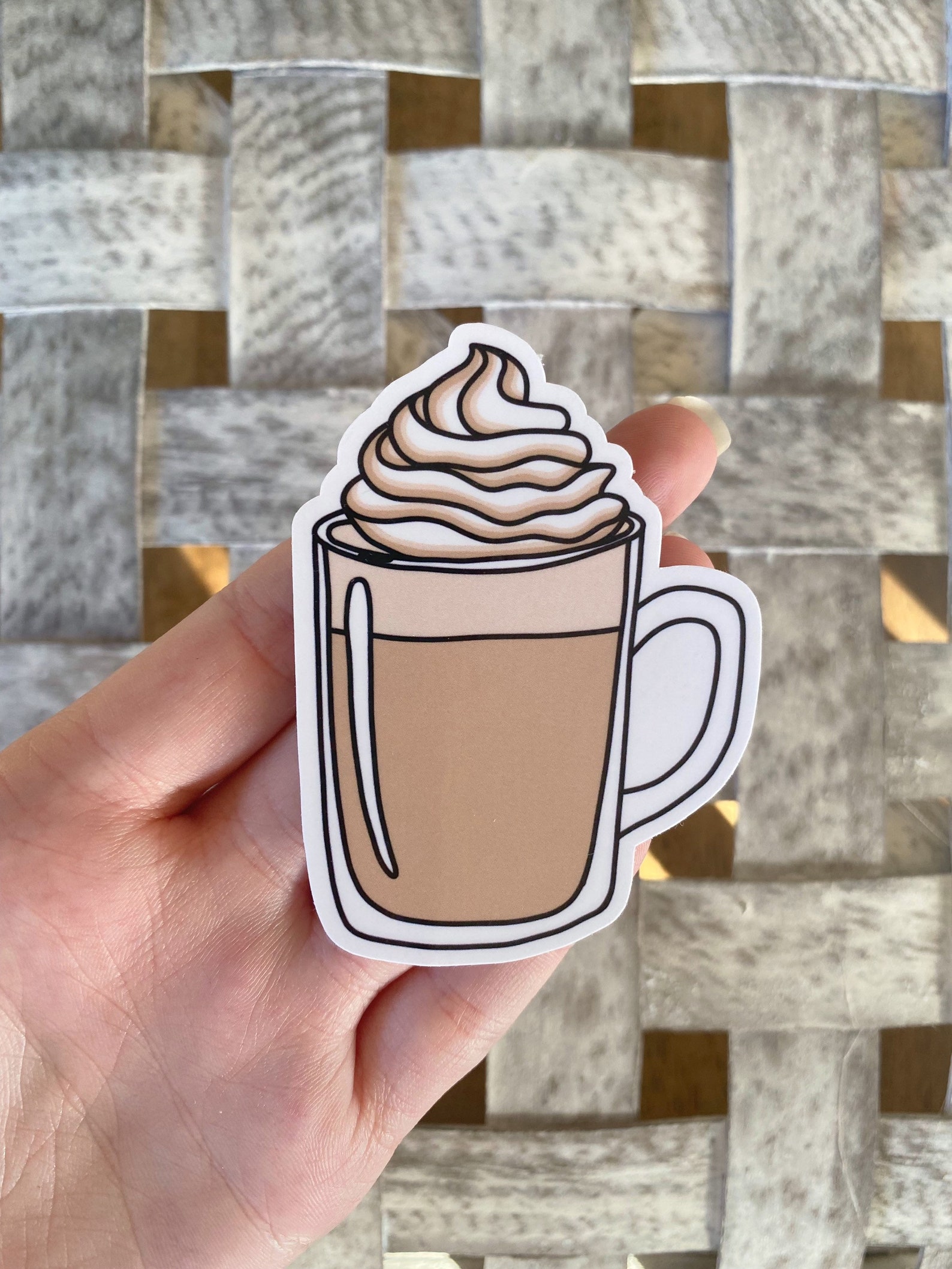 Coffee Sticker Set / Water Resistant Vinyl Sticker / Set of 5 - Etsy