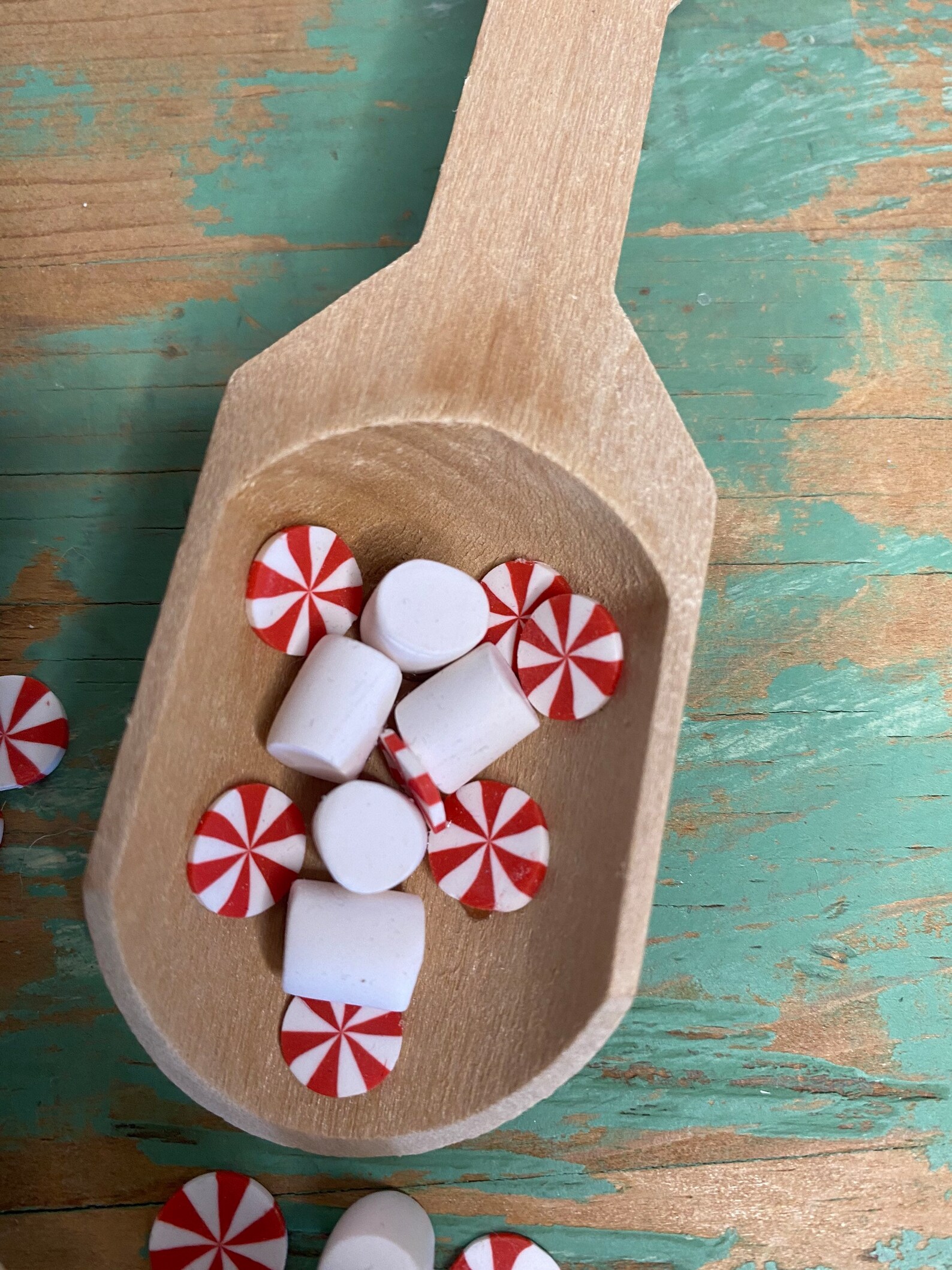 Mini Faux Sprinkle Scoops / Tiered Tray Decor / Tiered Tray - Etsy
