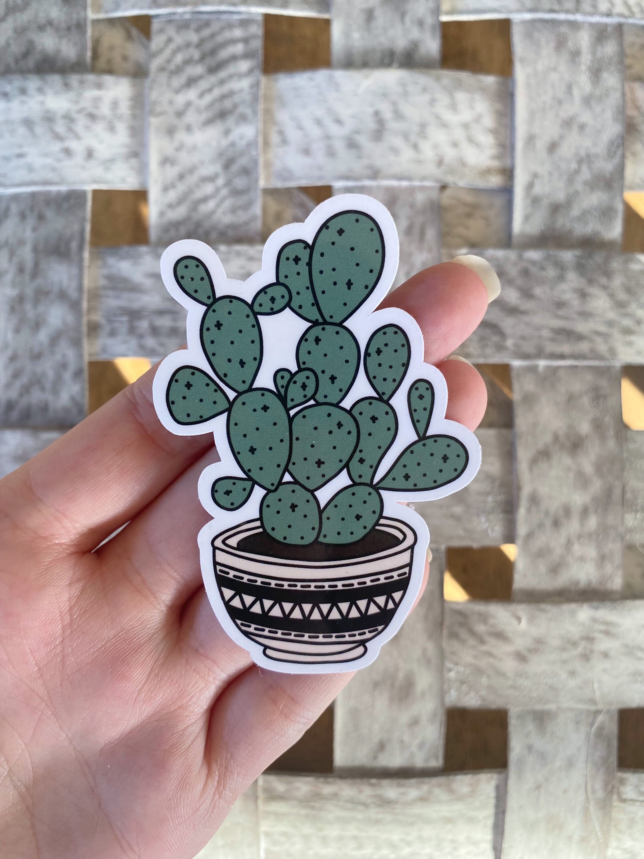 Plant Sticker Set / Water Resistant Vinyl Sticker / Set of 5 - Etsy