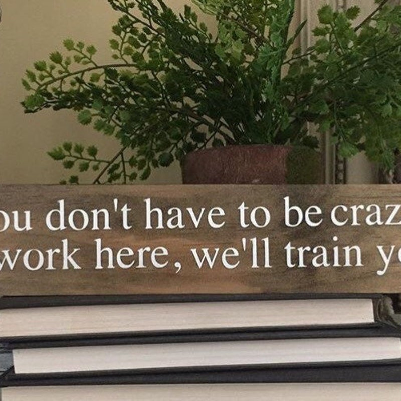 Funny Work Signs - Etsy