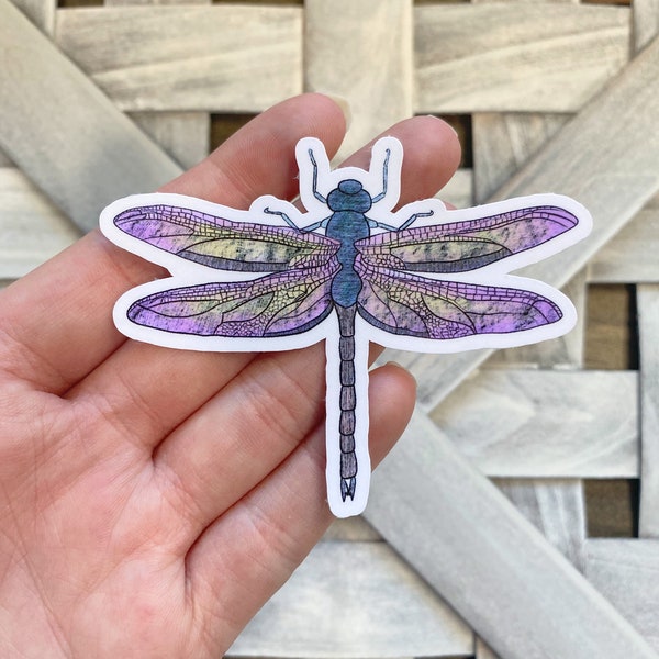 Dragonfly Sticker - Etsy