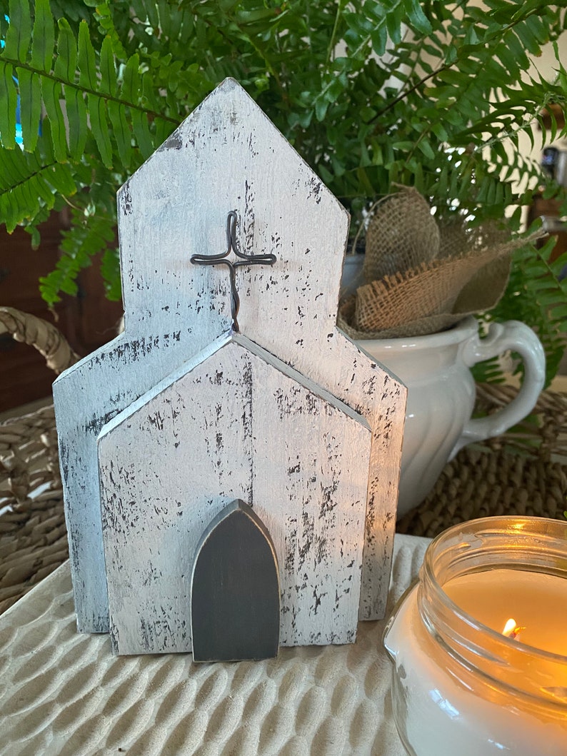 Rustic Church Decor / Farmhouse Decor / Farmhouse Signs / - Etsy