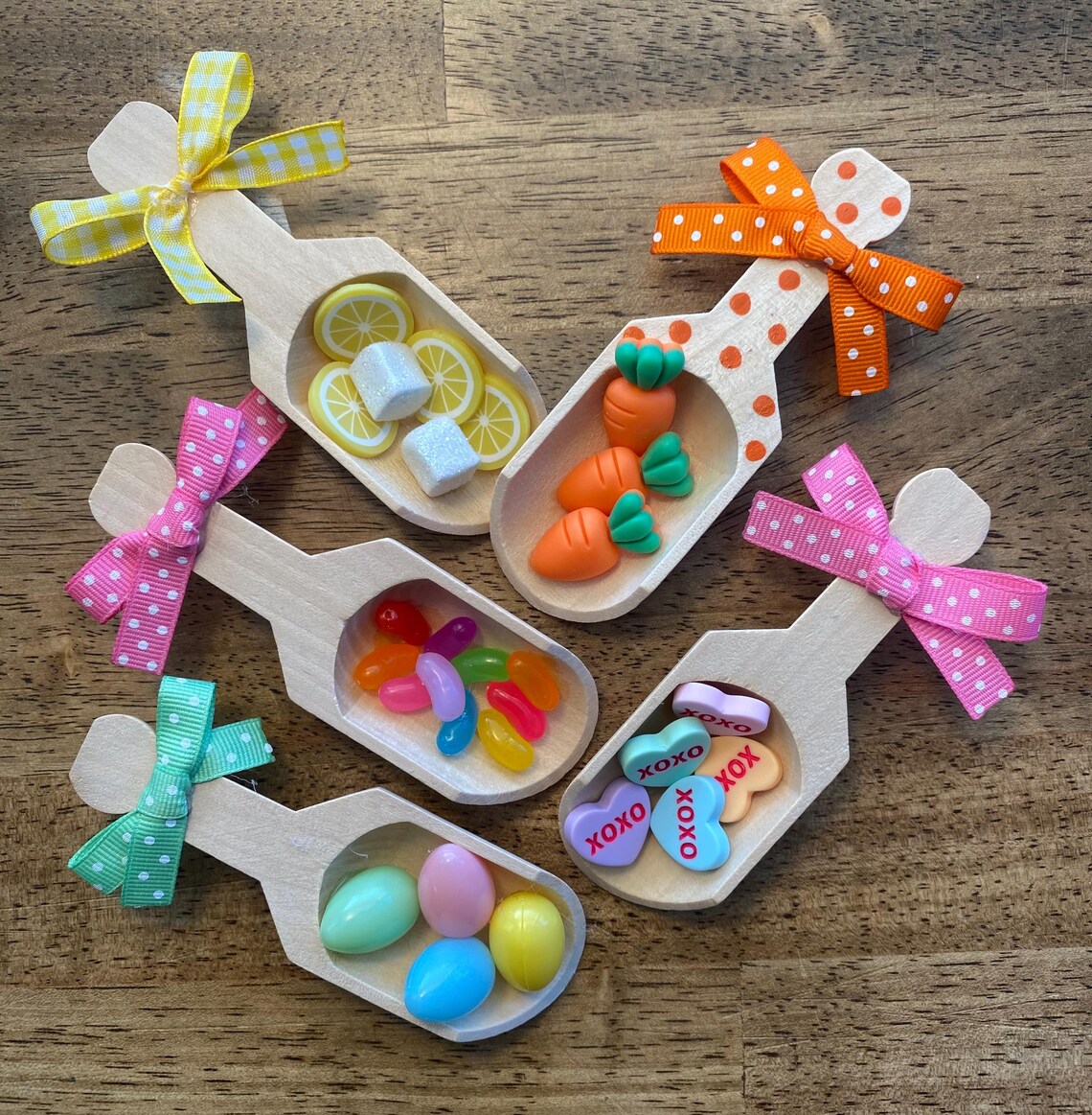 Faux Sprinkle Scoops: Christmas Tiered Tray Decor - Etsy