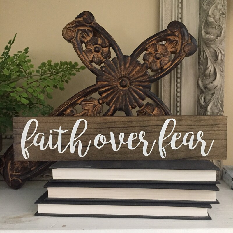 Faith Sign - Etsy