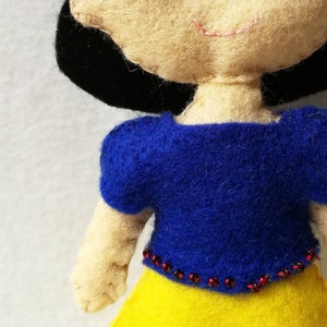 Disney Princess Snow White Inspired Felt Doll - Etsy