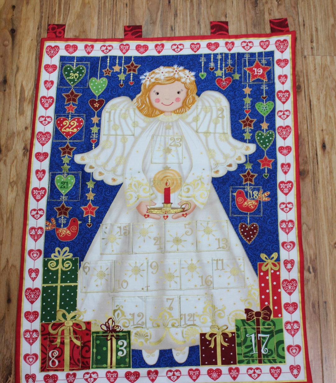 Joyful Angel Advent Calendar - Etsy