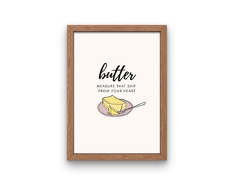 Funny Kitchen Art - Etsy