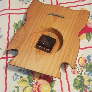 Super Cute Owl Wood Owl Clock Made in Japan Quartz Working! Kitsch Wall ...