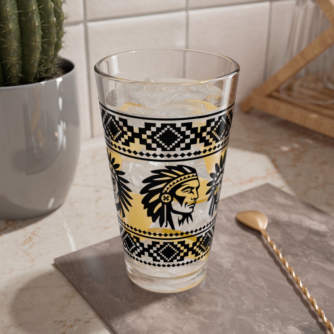 Mcm Tribal Native American Glasses Drinkware Barware Cocktail Mixing ...