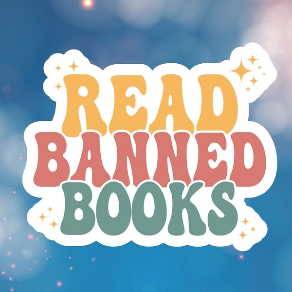 Read Banned Books Bumper Sticker - Etsy