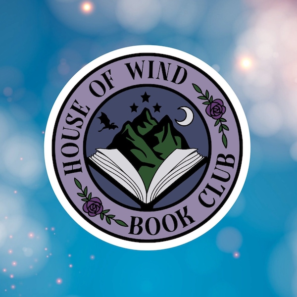 House of Wind Book Club Decal - Etsy