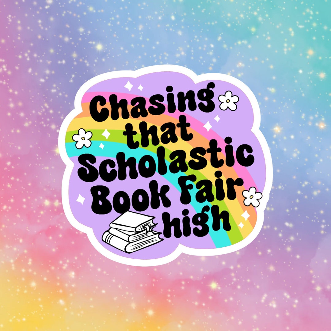 Chasing That Bookfair High.. Water Resistant Sticker for Kindles ...