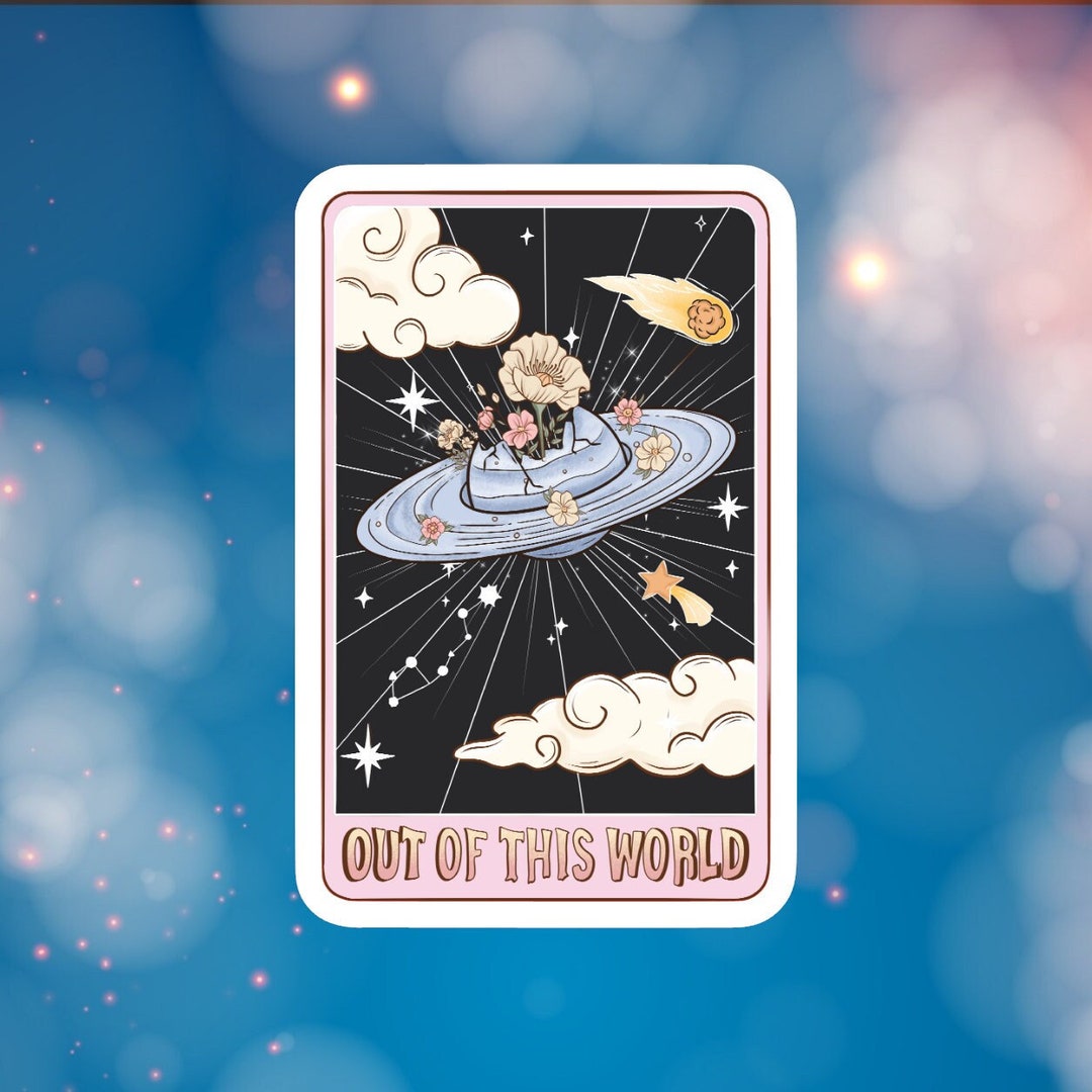 Out of This World Tarot Card Book Inspired Water Resistant Vinyl ...