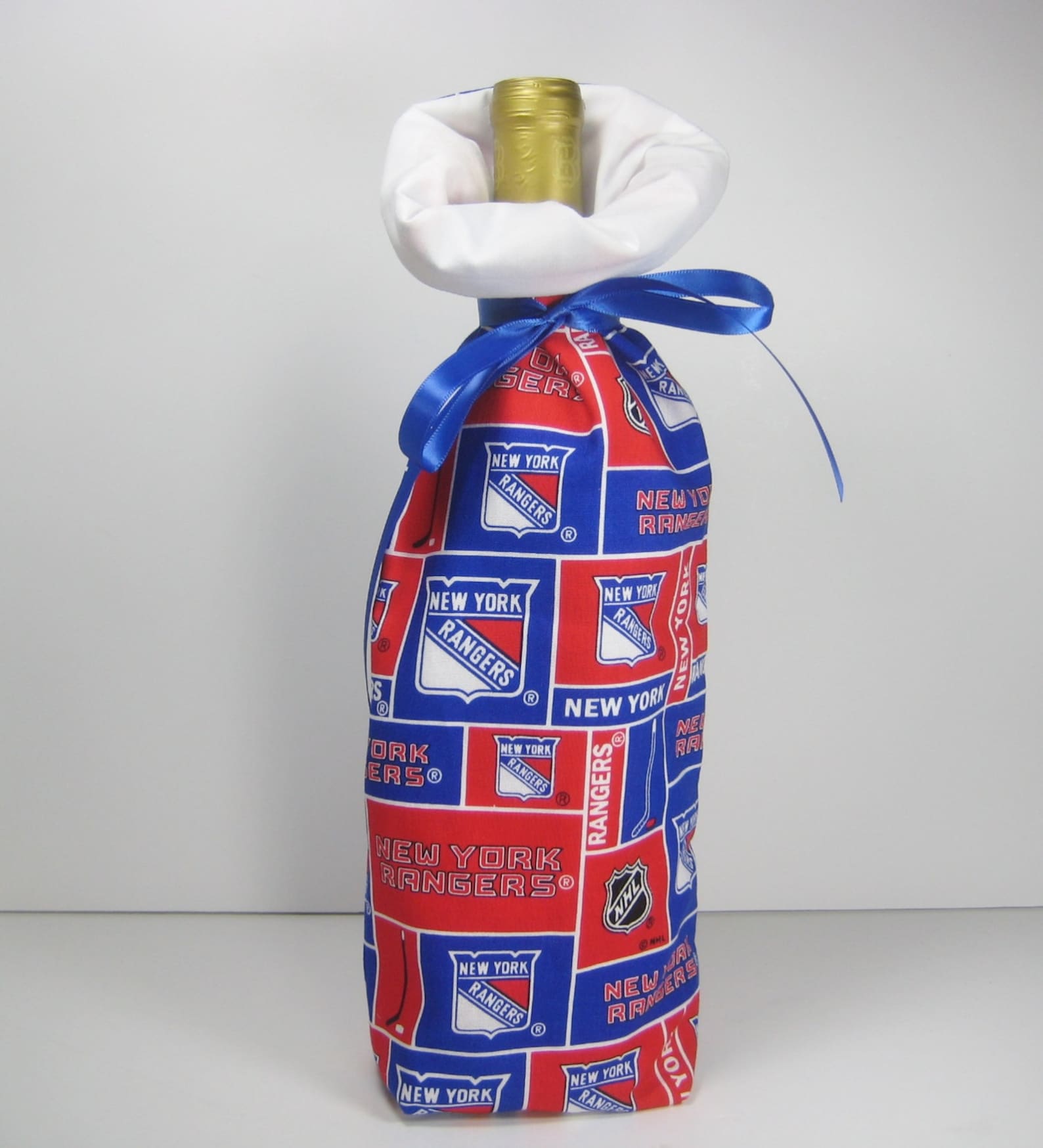 New York Rangers Class Wrap Wine Gift Bag Made in USA | Etsy