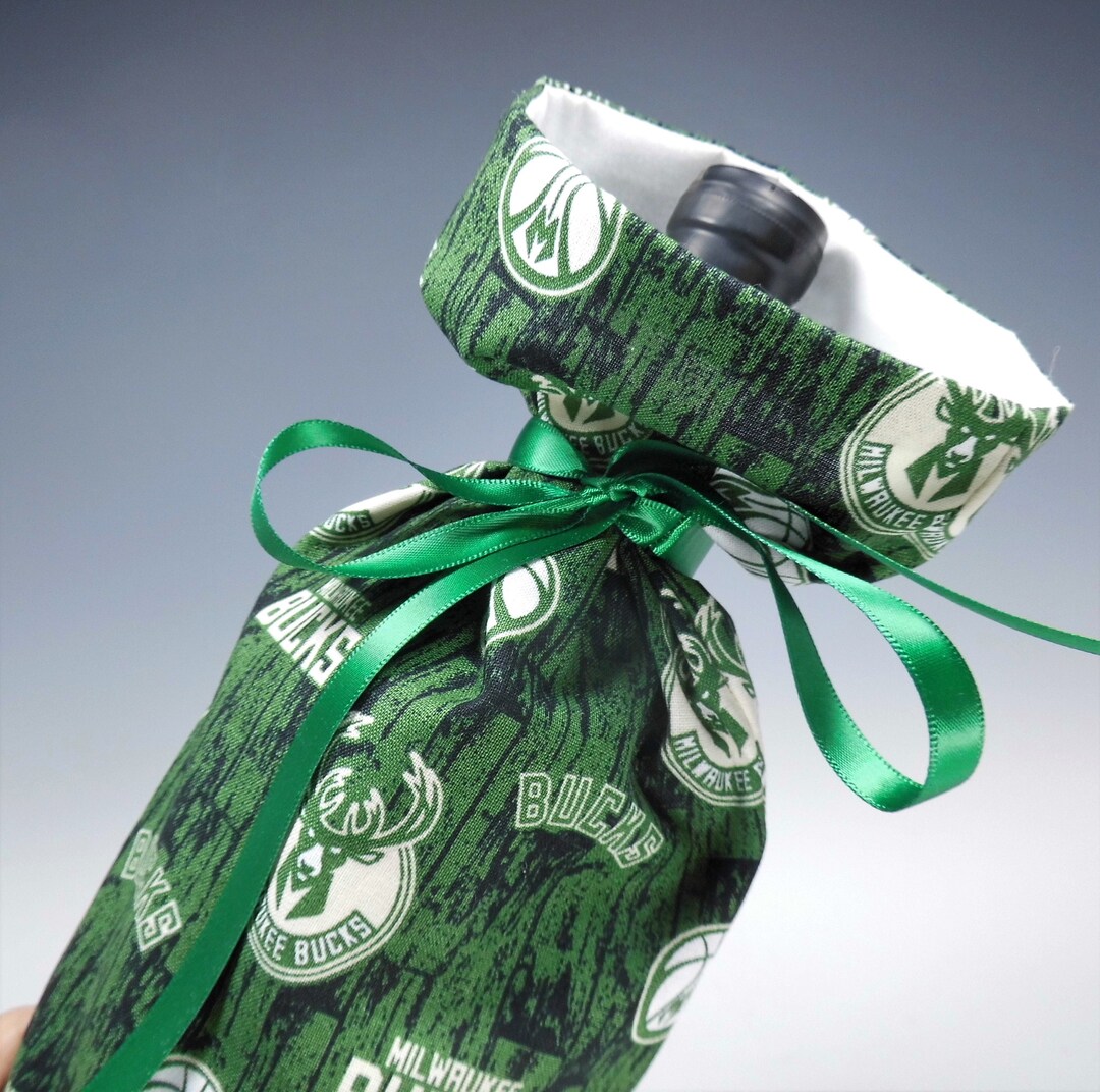 Milwaukee Bucks Basketball Class Wrap Wine Gift Bag - Etsy
