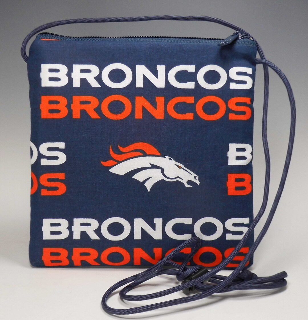 Denver Broncos Caryn Crossbody Purse Made in USA - Etsy